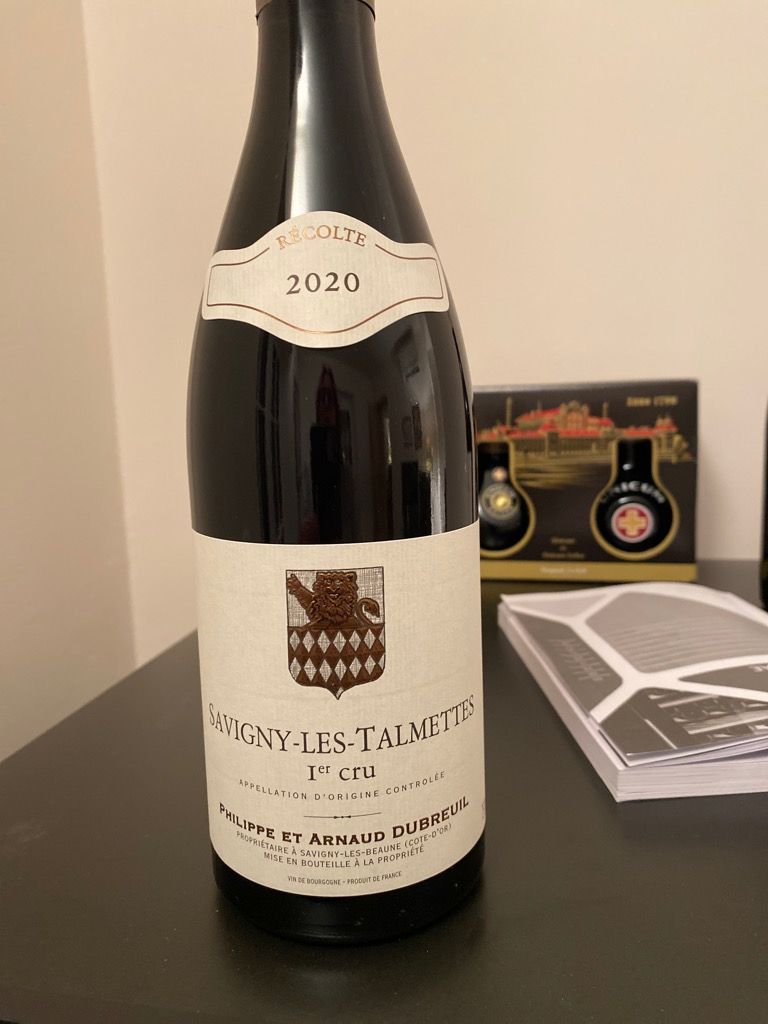 2023 Philippe et Arnaud Dubreuil Savigny-lès-Beaune 1er Cru Les ...