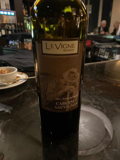 2015 Le Vigne Cabernet Sauvignon, USA, California, Central Coast, Paso ...