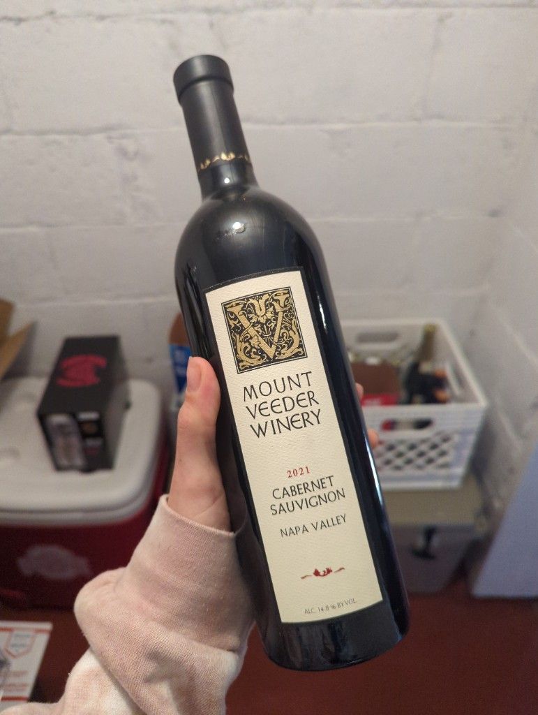 2021 Mount Veeder Winery Cabernet Sauvignon, USA, California, Napa ...