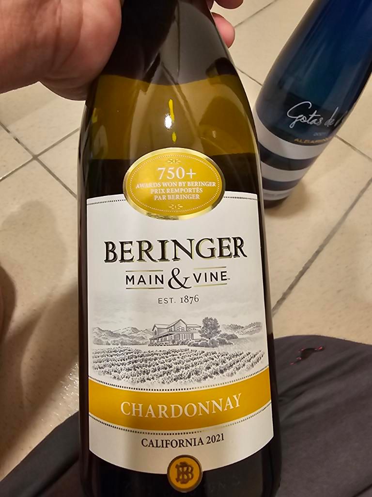2021 Beringer Vineyards Chardonnay Main & Vine, USA, California ...