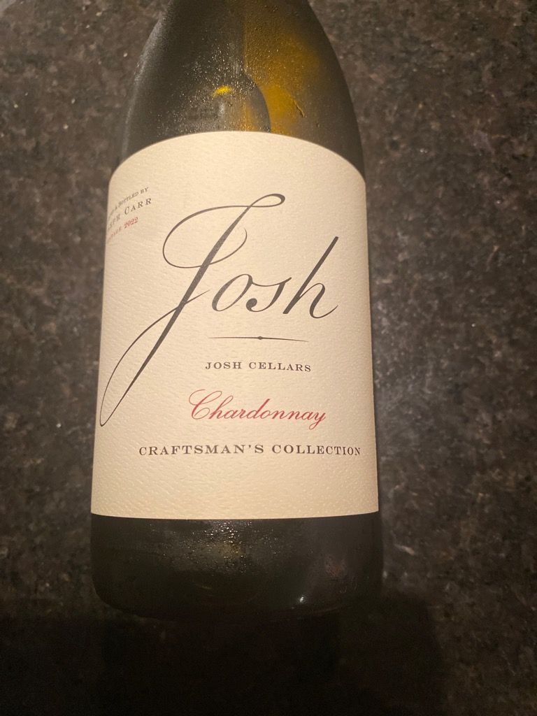 2019 Josh Cellars Chardonnay Craftsman's Collection, USA, California ...