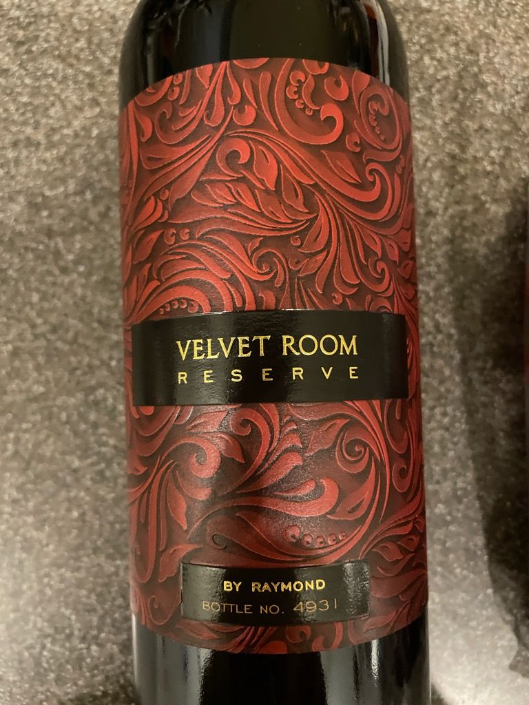 2022 Raymond Velvet Room Reserve, USA, California, Napa Valley, St ...