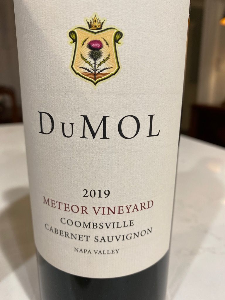 2019 DuMOL Cabernet Sauvignon Meteor Vineyard, USA, California, Napa ...