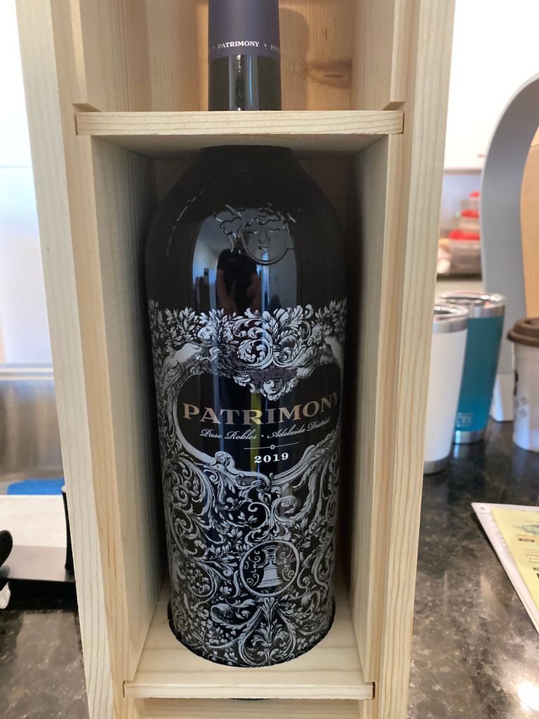 2019 Patrimony Estate Cabernet Franc, USA, California, Central Coast ...