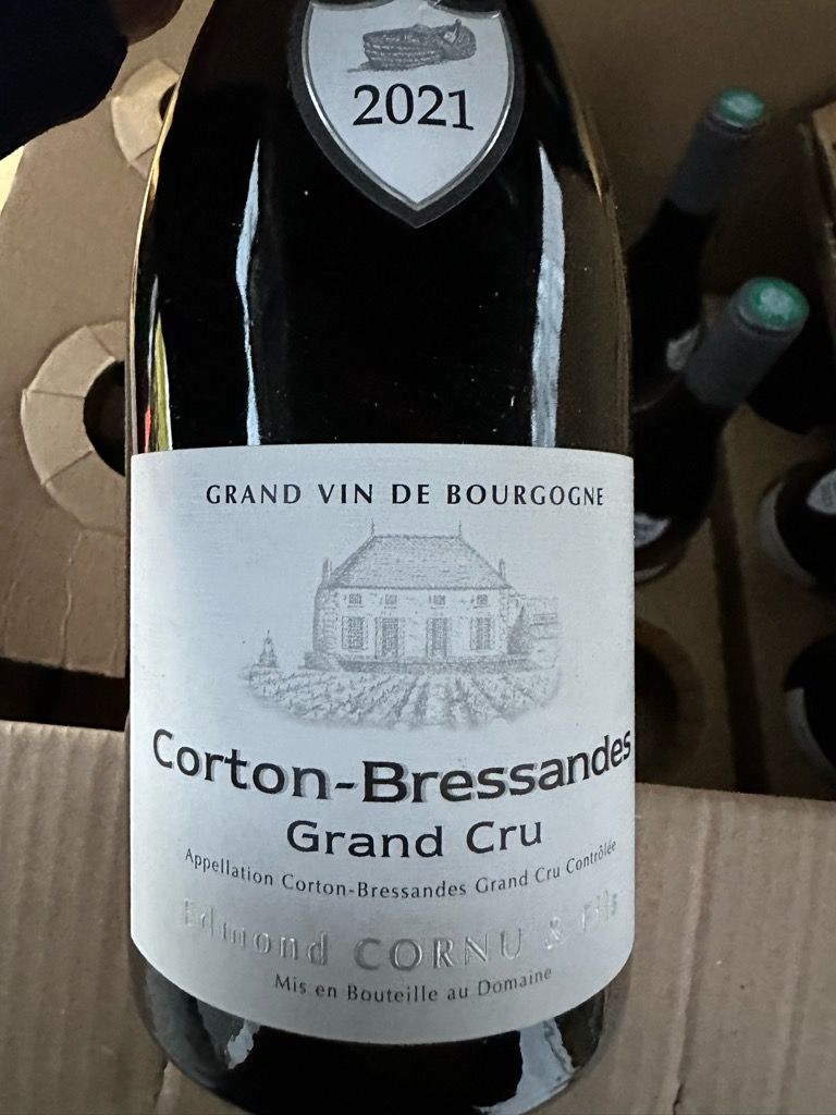 2023 Edmond Cornu & Fils Corton-Bressandes, France, Burgundy, Côte de ...
