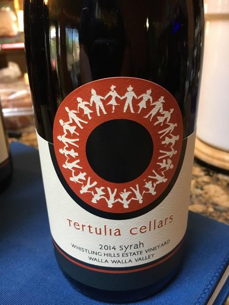 2013 Tertulia Cellars Syrah Estate Whistling Hills, USA, Washington ...