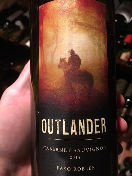 2016 Outlander Cellars Cabernet Sauvignon Outlander, USA, California ...
