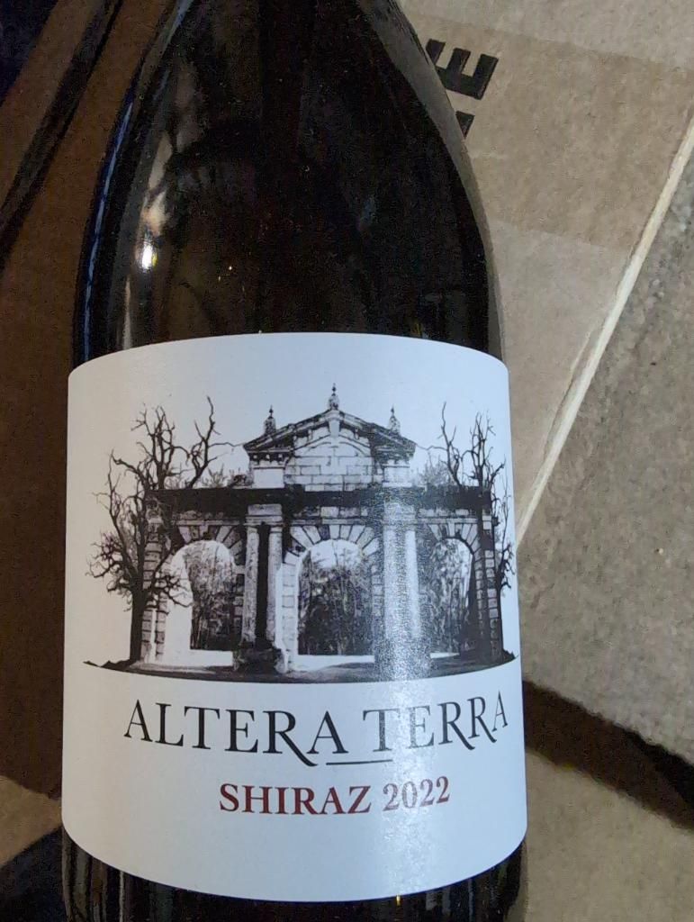 2022 Altera Terra Shiraz, Australia, South Eastern - CellarTracker