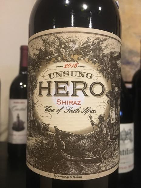 2017 Origin Shiraz Unsung Hero, South Africa, Western Cape - CellarTracker