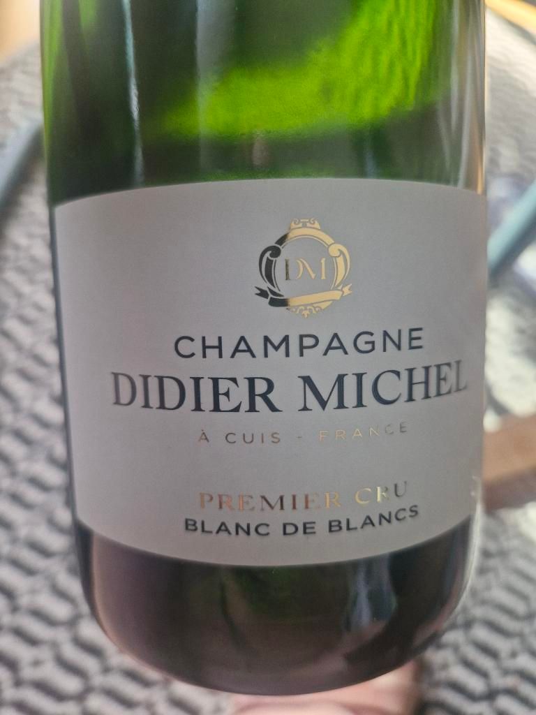 2015 Didier Michel Champagne Premier Cru Blanc de Blancs, France ...