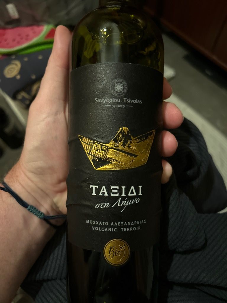 2024 Limnos Organic Wines Muscat Taxidi sth lymno, Greece, Aegean ...
