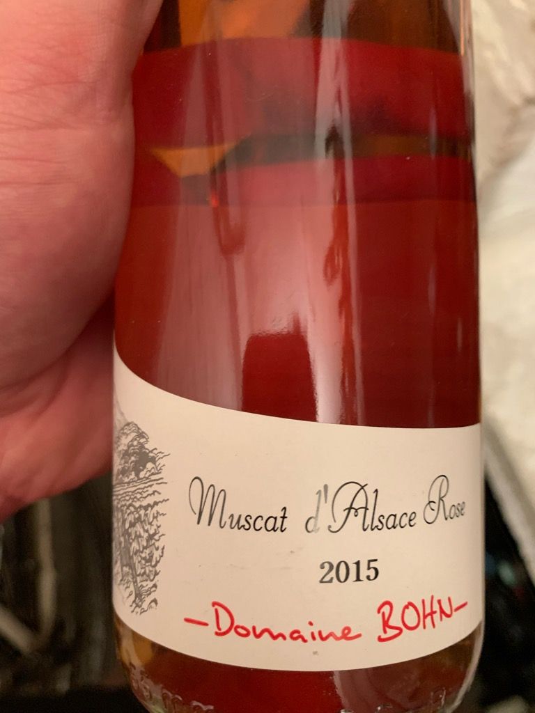 2019 Domaine Bohn Rosé d'Alsace, France, Alsace - CellarTracker