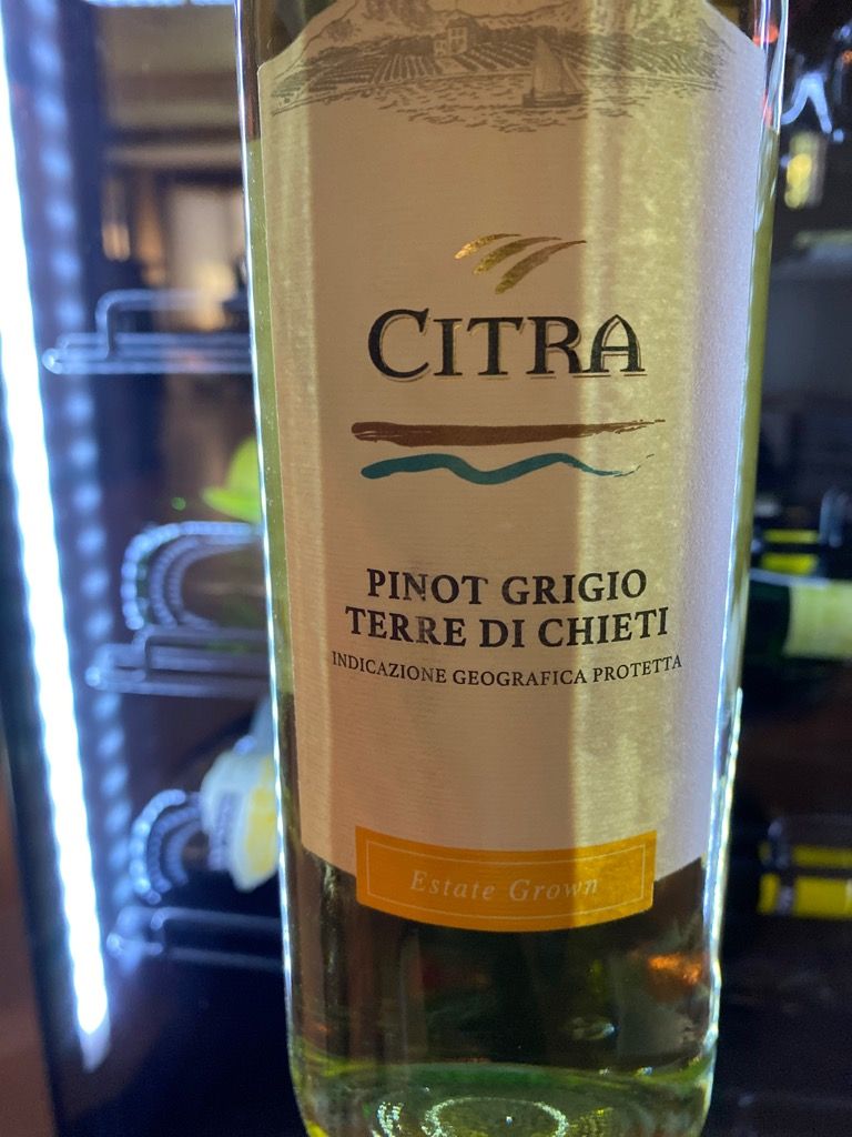 2021 Citra Pinot Grigio Terre di Chieti IGT, Italy, Abruzzi, Terre di ...