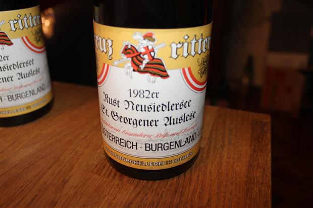 1982 Reichsburgkellerei Cochem Riesling St.Georgener Auslese, Germany ...