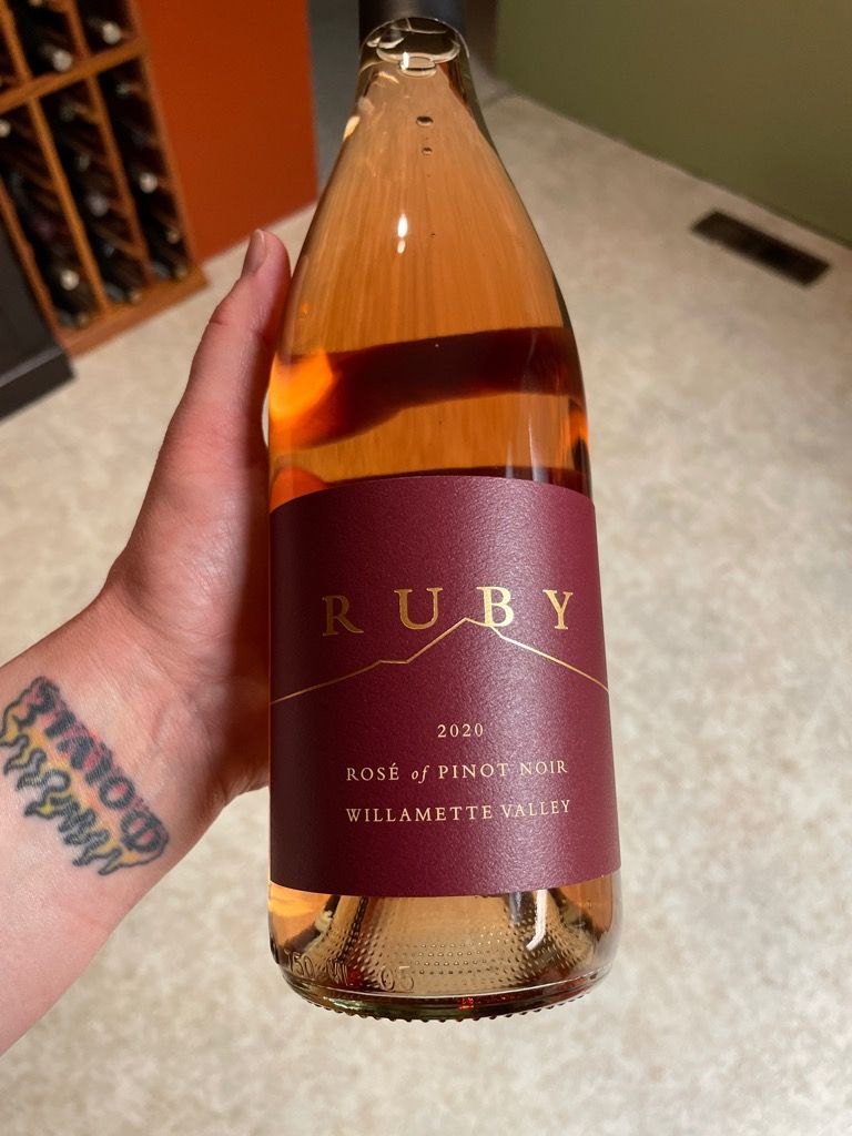 2021 Ruby Vineyard Rosé of Pinot Noir Willamette Valley, USA, Oregon ...