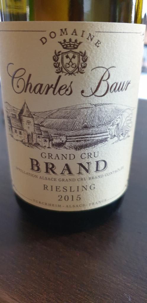 2015 Charles Baur Riesling Eichberg, France, Alsace, Alsace Grand Cru ...