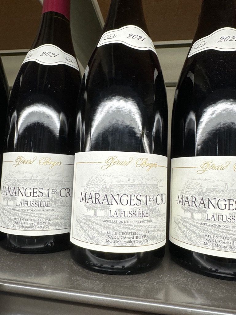 2021 Gérard Boyer Maranges 1er Cru La Fussière, France, Burgundy, Côte ...