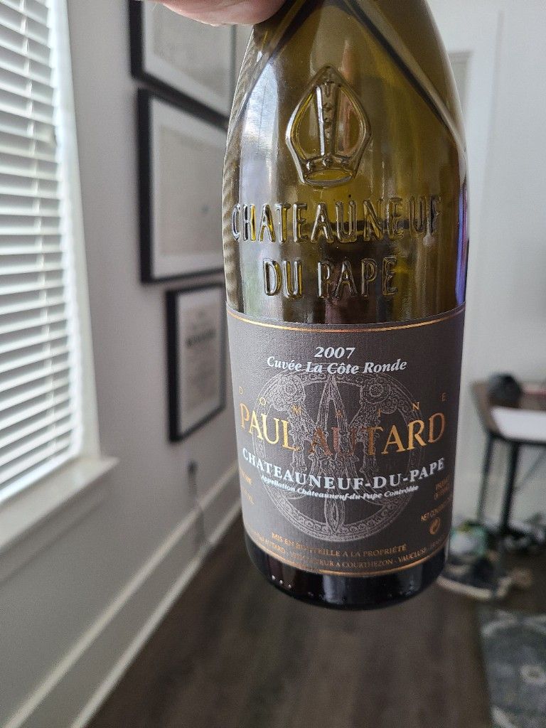 2007 Domaine Paul Autard Châteauneuf-du-Pape Cuvée La Cote Ronde ...