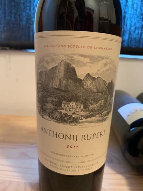2015 Anthonij Rupert Anthonij Rupert Blend, South Africa, Coastal ...
