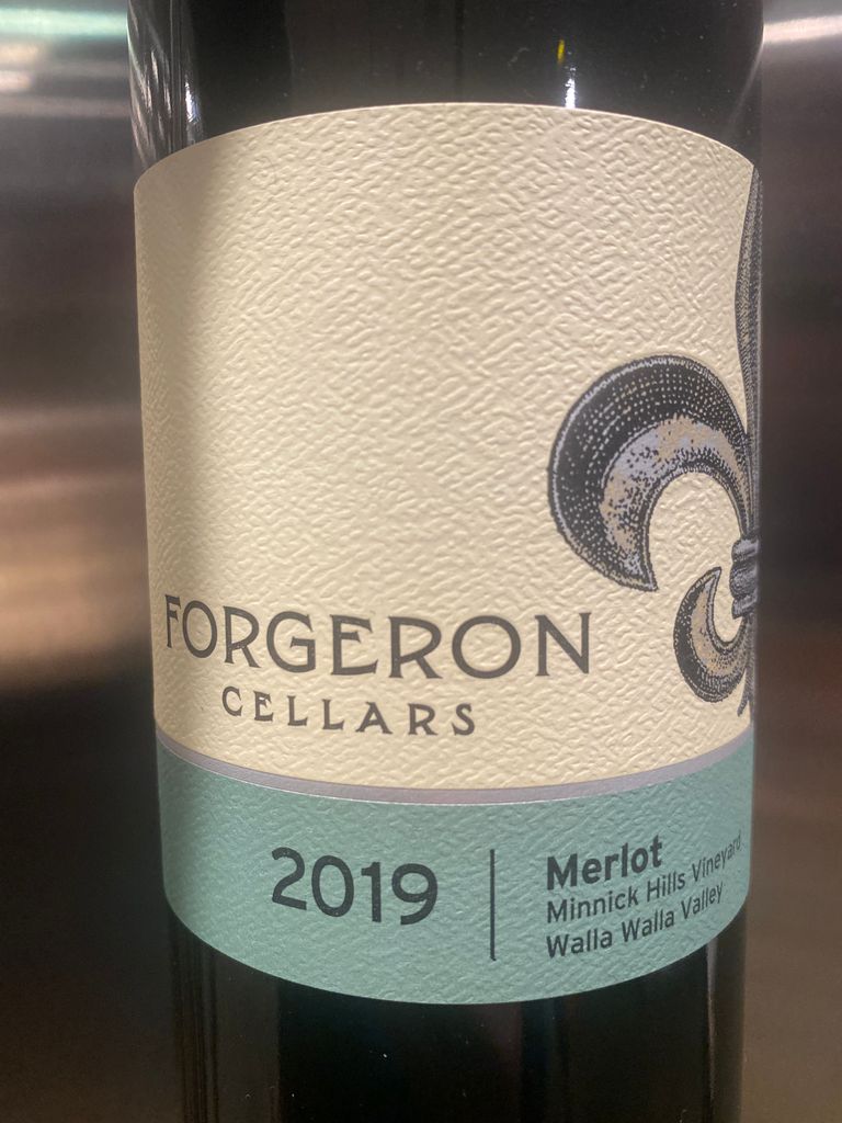 2020 Forgeron Cellars Merlot Minnick Hills Vineyard, USA, Washington ...