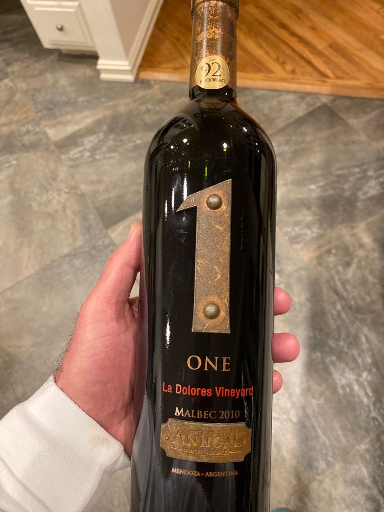 2018 Antigal Malbec ONE - Limited Edition La Dolores, Argentina ...