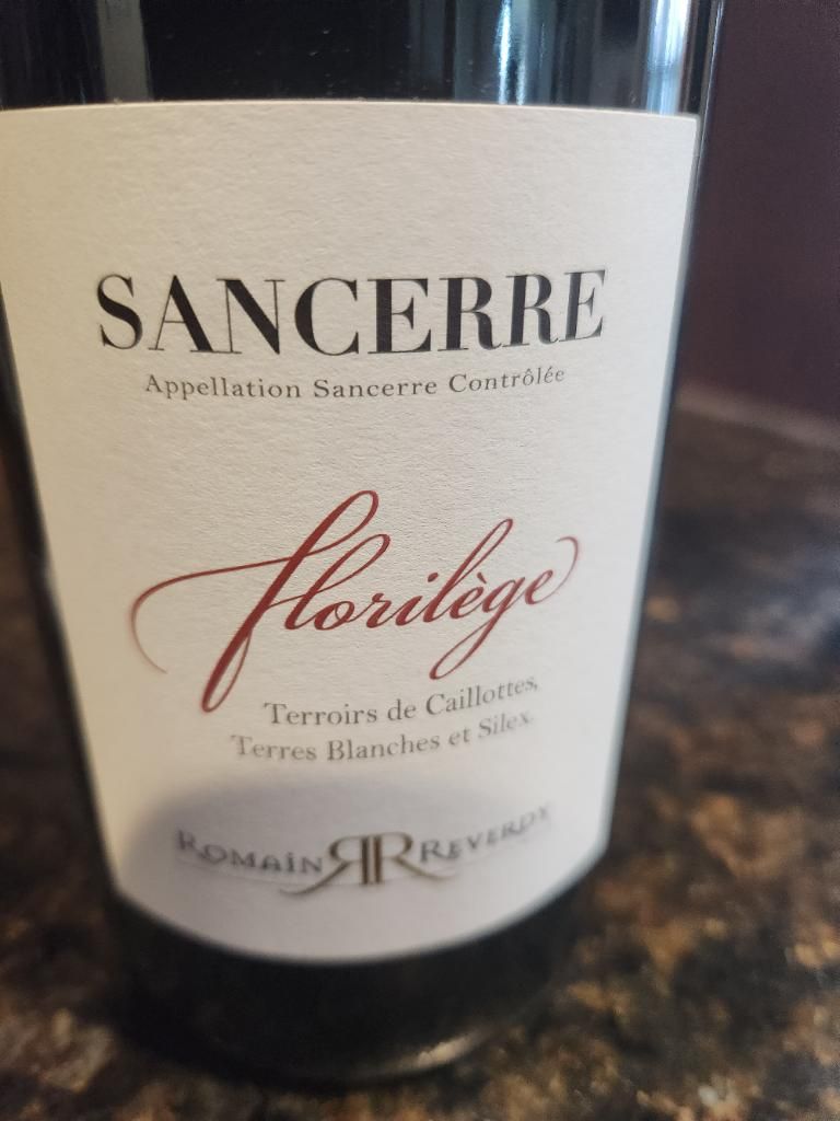 2022 Romain Reverdy Sancerre Florilege, France, Loire Valley, Upper ...