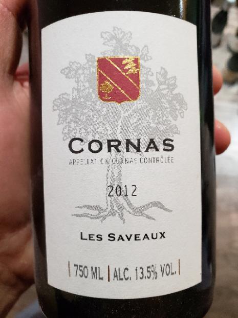 2012 Domaine Courbis Cornas Les Saveaux, France, Rhône, Northern Rhône ...