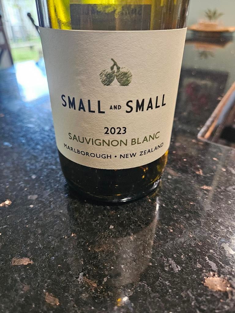 2023 Small and Small Sauvignon Blanc Marlborough, New Zealand, South ...