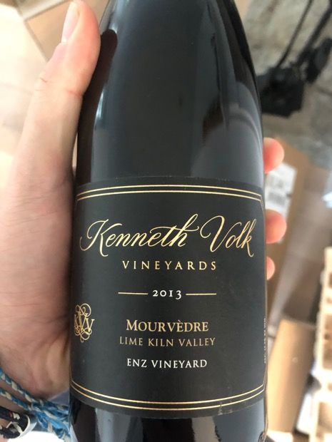 2013 Kenneth Volk Mourvèdre Enz Vineyard, USA, California, Central ...