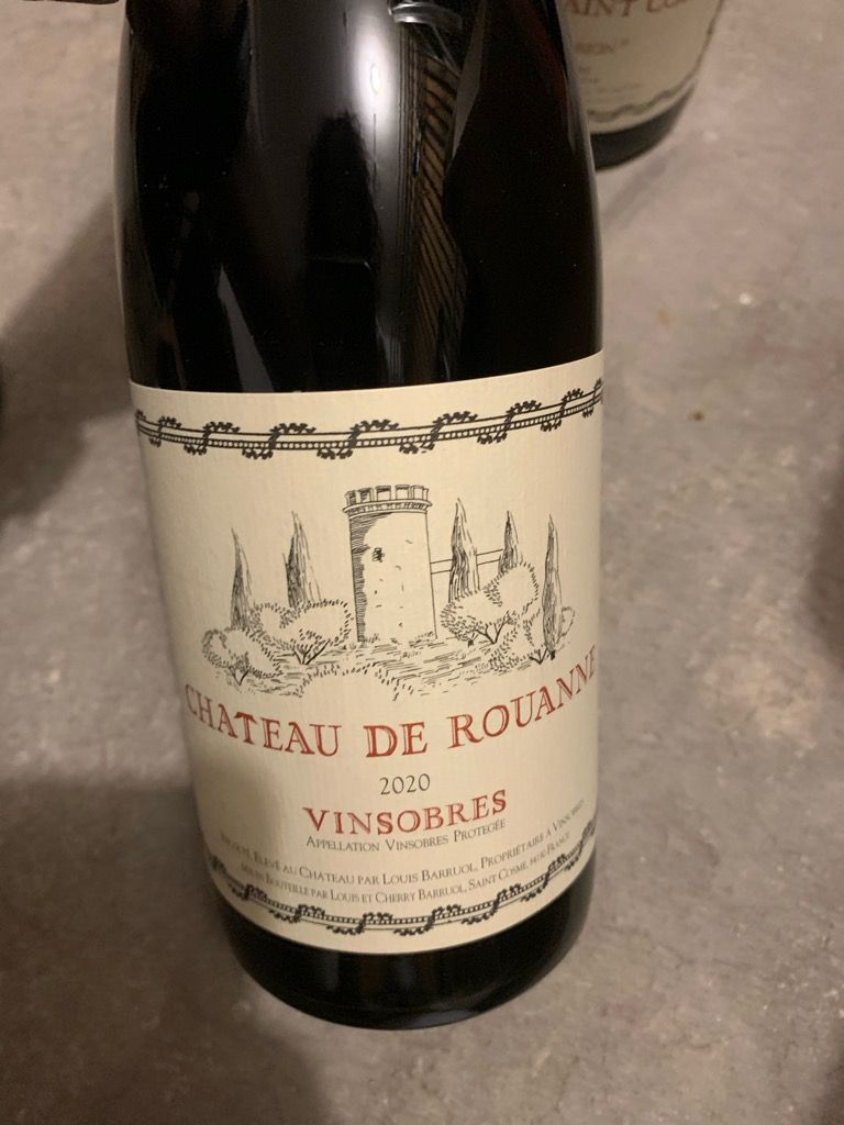 2020 Château de Rouanne Vinsobres, France, Rhône, Southern Rhône ...