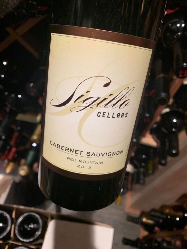 2012 Sigillo Cellars Cabernet Sauvignon, USA, Washington, Columbia ...