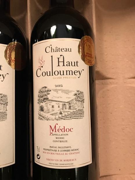 2012 Medoc chateau haut couloumey, France, Bordeaux - CellarTracker
