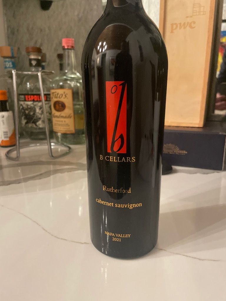 2021 B Cellars Rutherford Napa Valley, USA, California, Napa Valley ...