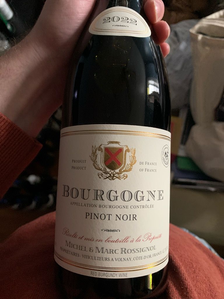 2022 Domaine Michel et Marc Rossignol Bourgogne, France, Burgundy ...