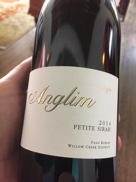 2014 Anglim Petite Sirah, USA, California, Central Coast, Paso Robles ...