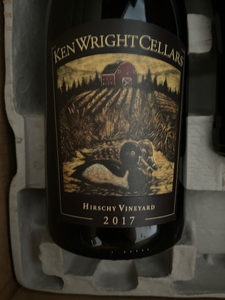 2017 Ken Wright Pinot Noir 667 Clone Hirschy, USA, Oregon, Willamette ...