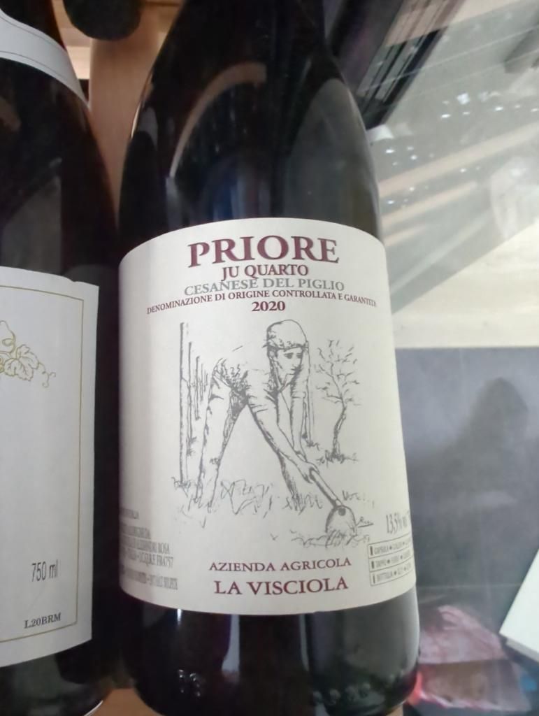 2019 La Visciola Cesanese del Piglio Priore Ju Quarto, Italy, Latium ...