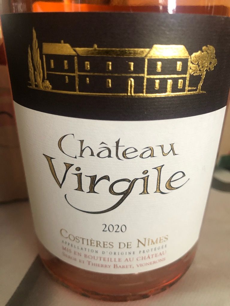 2021 Château Virgile Costières-de-Nîmes Rosé, France, Rhône, Southern ...