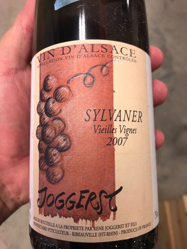 2007 Rene Joggerst Sylvaner Vieilles Vignes, France, Alsace - CellarTracker