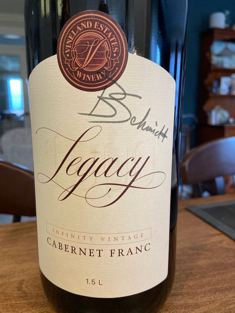 NV Vineland Estates Winery Cabernet Franc Legacy, Canada, Ontario ...