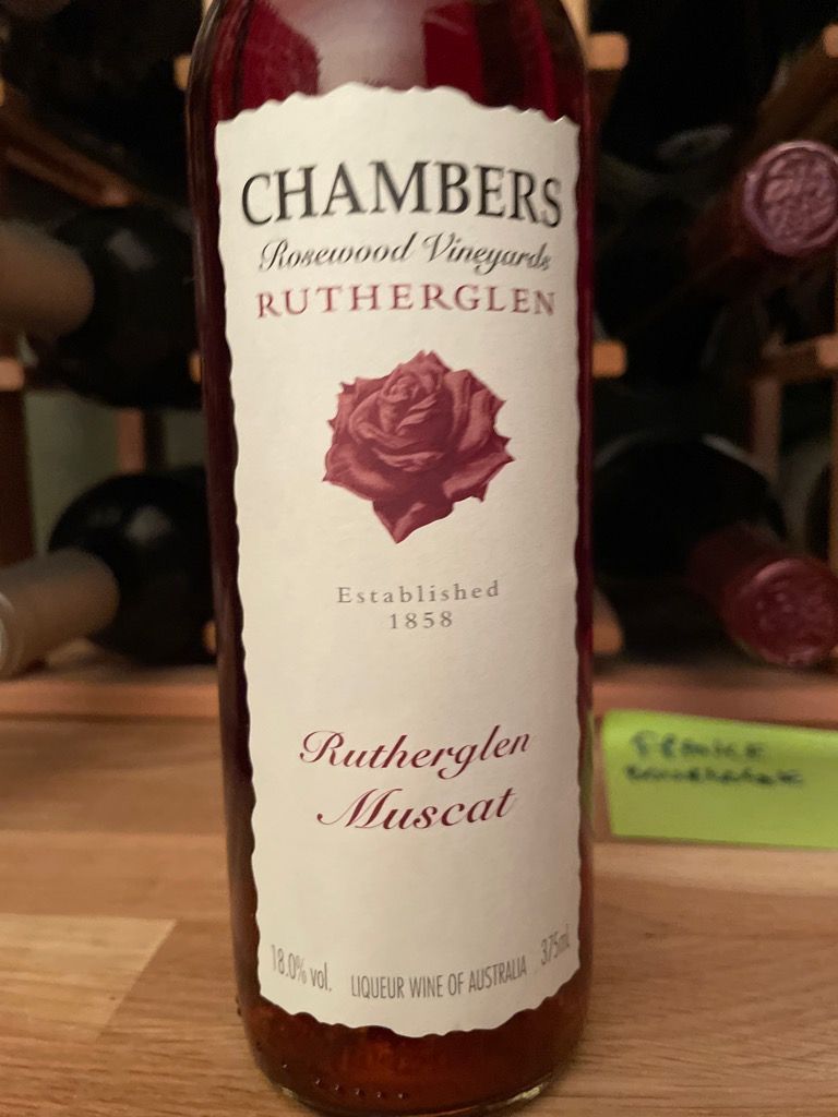 NV Chambers Rosewood Moscato, Australia, Victoria, North East ...