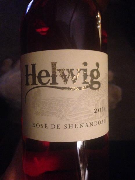 2014 Helwig Rosé de Shenandoah, USA, California, Sierra Foothills ...