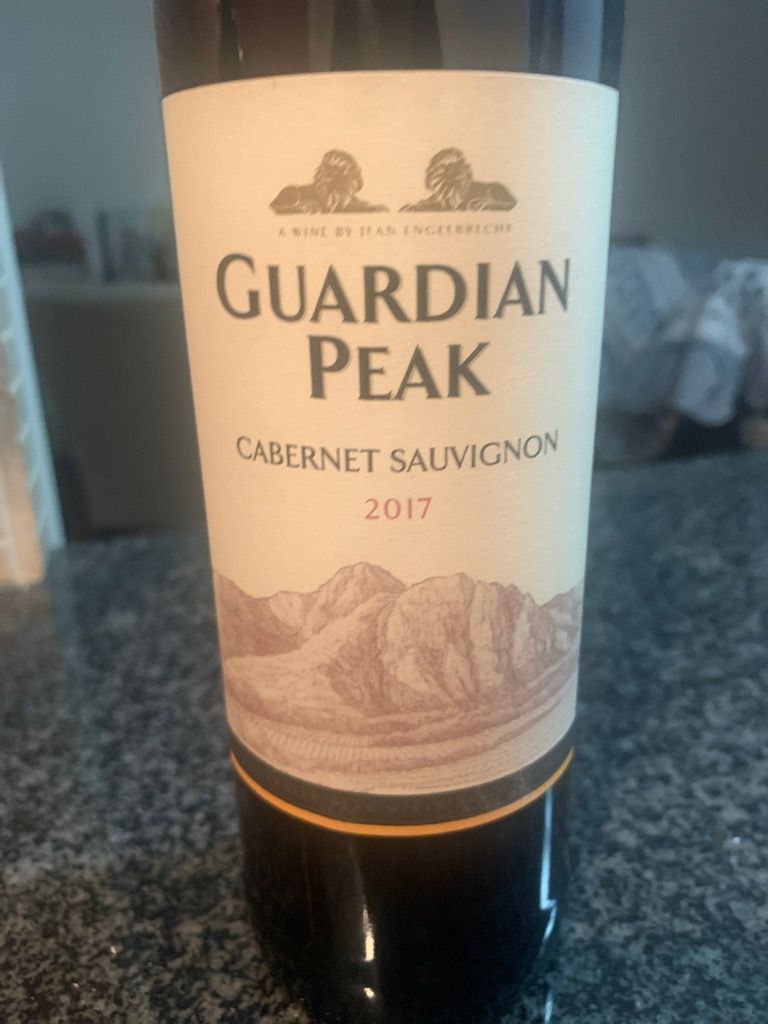 2017 Guardian Peak Cabernet Sauvignon Frontier, South Africa, Western ...