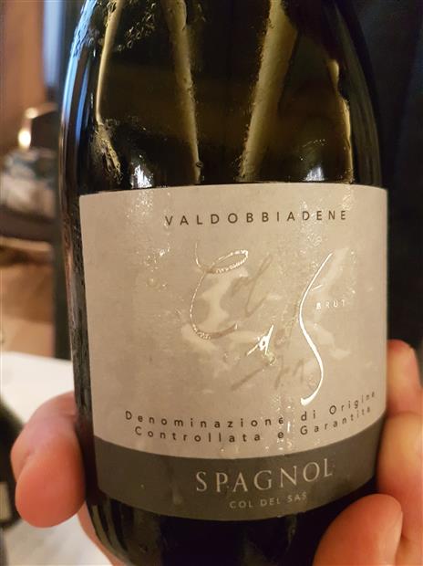 2022 Spagnol - Col del Sas Valdobbiadene Prosecco Superiore Brut, Italy ...
