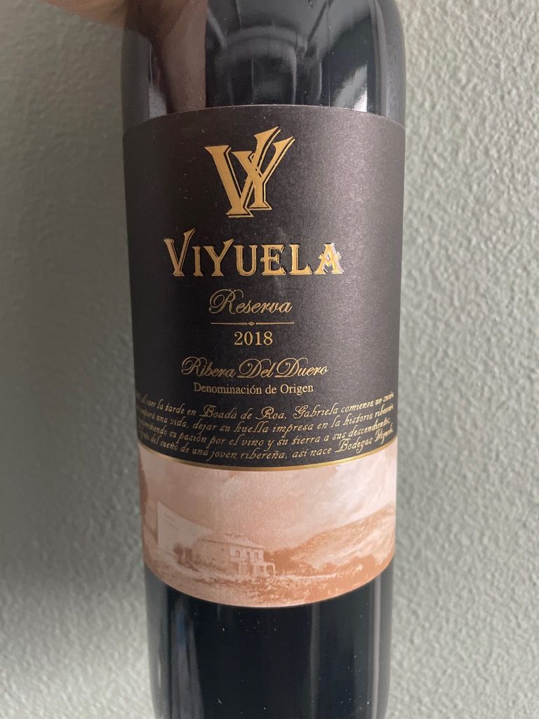 2019 Bodegas Viyuela Ribera del Duero Reserva, Spain, Castilla y León, Ribera del Duero ...