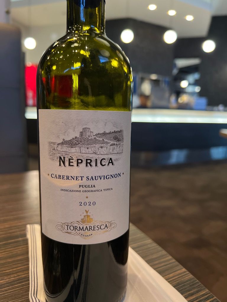 2021 Tormaresca Cabernet Sauvignon Nèprica, Italy, Puglia, Puglia IGT ...