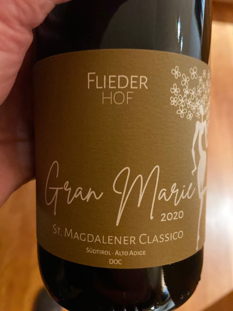 2022 Stefan Ramoser - Weingut Fliederhof Vernatsch Gran Marie, Italy ...