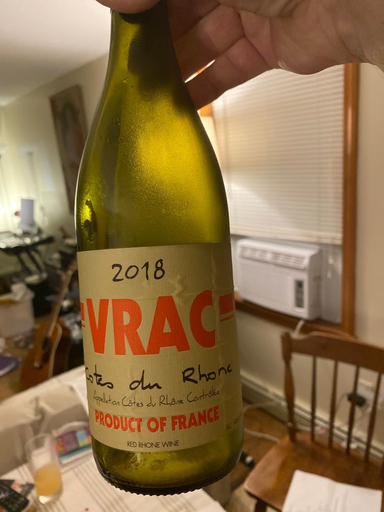 2020 VRAC Côtes du Rhône, France, Rhône, Southern Rhône, Côtes du Rhône ...