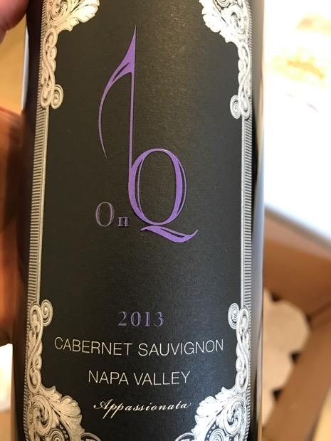 2013 On Q Wines Cabernet Sauvignon, USA, California, Napa Valley ...