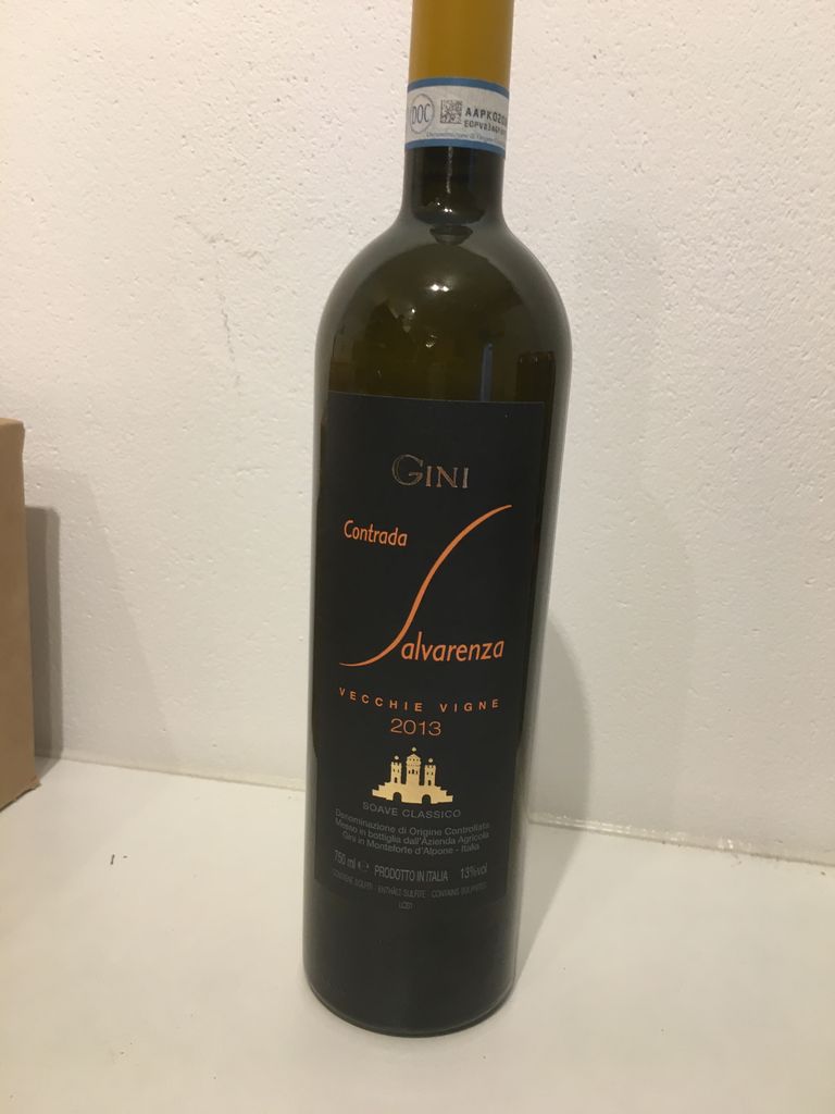 2013 Gini Soave Classico Contrada Salvarenza Vecchie Vigne, Italy ...
